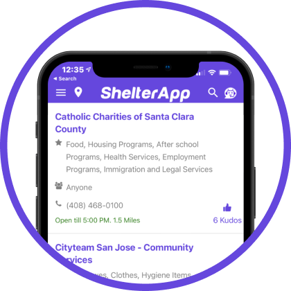Homeless Resources - Shelter App